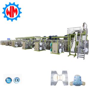 Quality 2025 New Full Automatic Adult Diaper Making Machine with Precise Control Global for sale