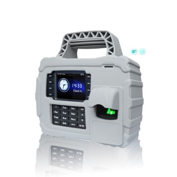 Quality Waterproof IP65 Portable RFID Card Reader Time Recording and Fingerprint Time for sale