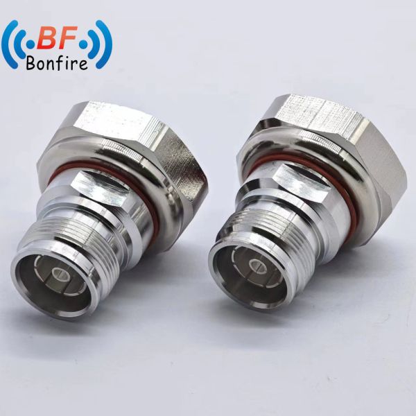 Quality LJQ -XXXXX RF Connector DC-4GHz Low Vswr DIN Male to 4.3/10 Female RF Adaptor Adapter for sale