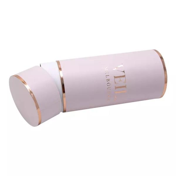 Quality Custom Printed Logo Round Cylinder Container Eco Friendly For Apparel Veil for sale