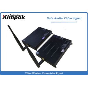 Quality Wireless Video COFDM IP Transmitter Long Range DC12V RJ45 Ethernet for sale