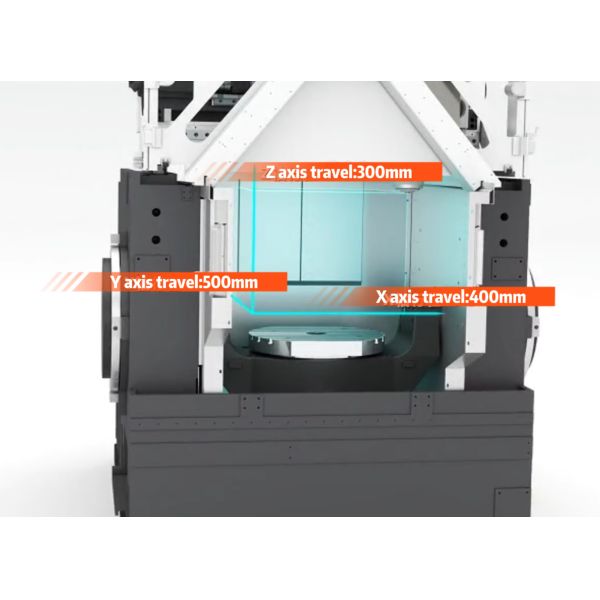 Quality SMTCL 5 Axis Vertical Machining Center VMU30H High Precision 5 Axis Machining for sale
