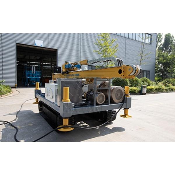 Quality 70m Ground Improvement Jet Grouting Anchor Drilling Rig For Soft Foundation for sale
