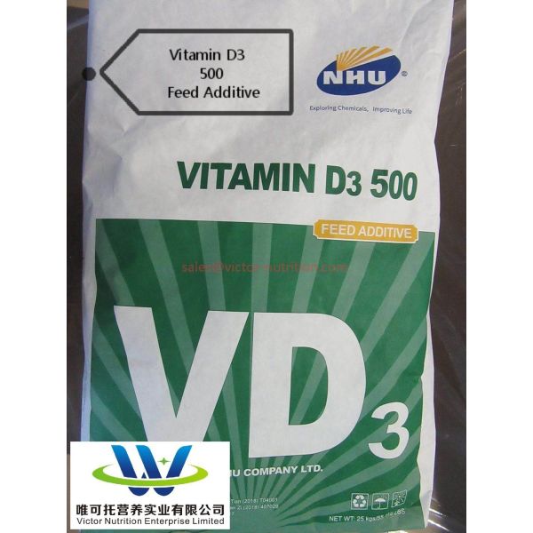 Quality Vitamin D3 500 000 Iu for Animal Feed High Yield Vd3 500 Vitamins 5000tons/Month for sale