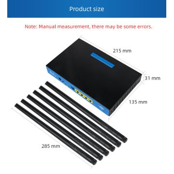 Quality ATM Metal Cover 1200Mbps SMA Connector Removable Antenna Wifi Wireless CPE for sale