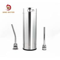 Quality SS304 Homebrew Flat Bottom Big Mouth 10 Litre Beer Keg for sale