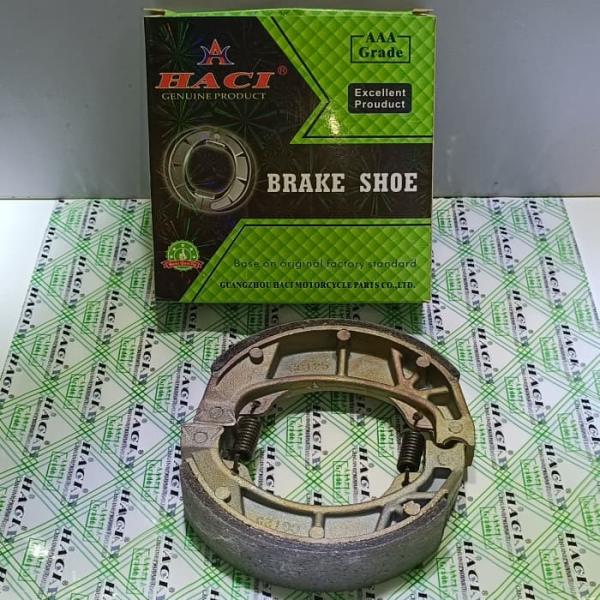 Quality Original CG 125 Motorcycle Brake Shoe Motorcycle Parts HACI Brand for sale