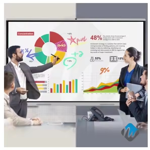Quality CH 85-Inch Interactive LED Smart Interact Board for Education Whiteboard Type for sale
