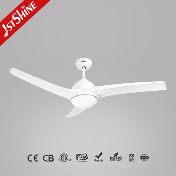 Quality 230V 50HZ Remote Control Ceiling Fan With Led Color Changing Light for sale