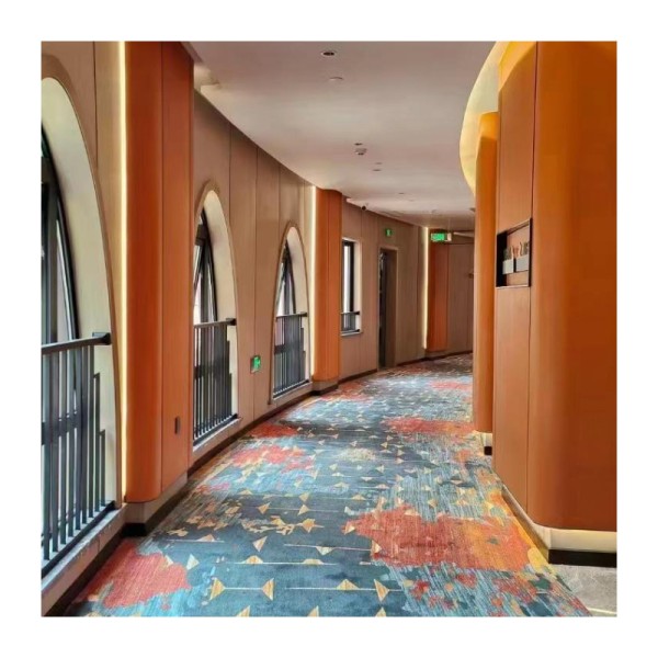 Quality High Pile Height Nylon Custom Printing Carpets for Modern Design Style in Hotels for sale