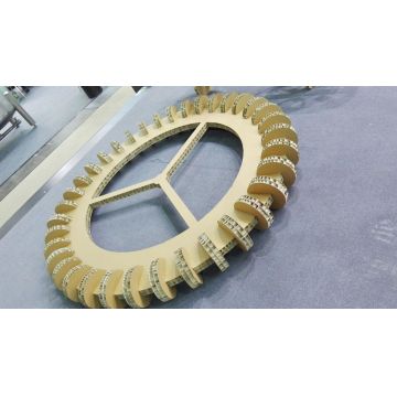 Quality box sample cutting machine, oscillating knife cut and creasing machine, digital for sale