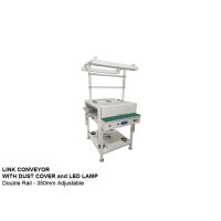 Quality 350mm Dual-Rail SMT Conveyor Cooling With Dust Cover And LED Light for sale