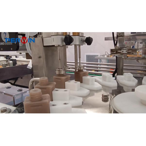 Quality Siemens 1500 PLC Controlled Reagent Filling Capping Machine for Laboratories for sale