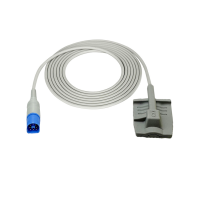 Quality HP HP M20 Reusable Spo2 Sensors For Adult 8 Pin Connector Soft Tip for sale