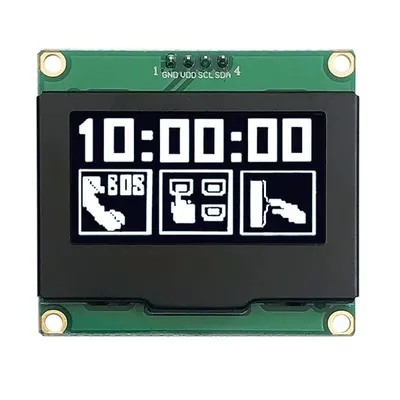 Quality 1.54 Inch OLED Display Module White Color 128x64 Pixels SSD1309 I2C Interface for sale