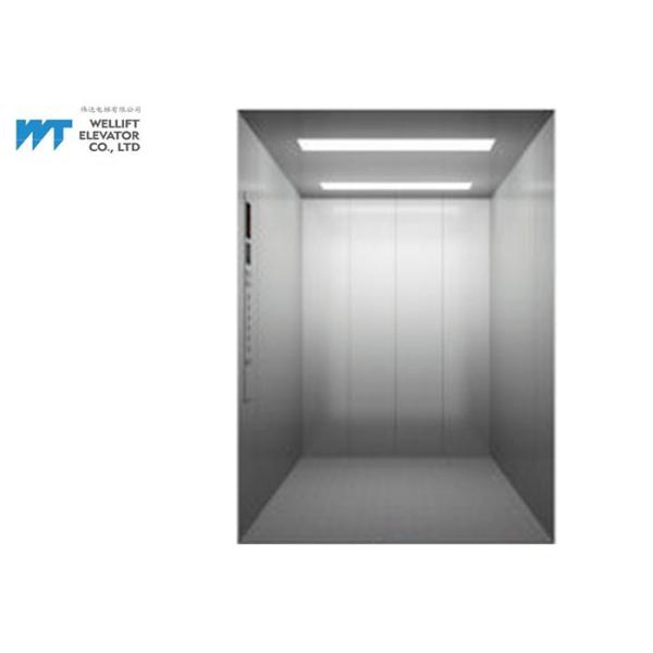 Quality Capacity 1600KG Freight Lift Elevator Without Machine Room Car Dimension W1500*D2350*H2200MM for sale