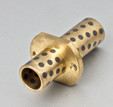 Quality CuZn25AI5Mn4Fe3 VSB-50 Solid Lubricating Bronze Plain Bearings for sale