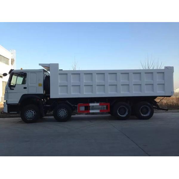 Quality Euro 2 8x4 Tipper Truck , Commercial Dump Trucks ZF8118 Technology Left Hand Drive for sale