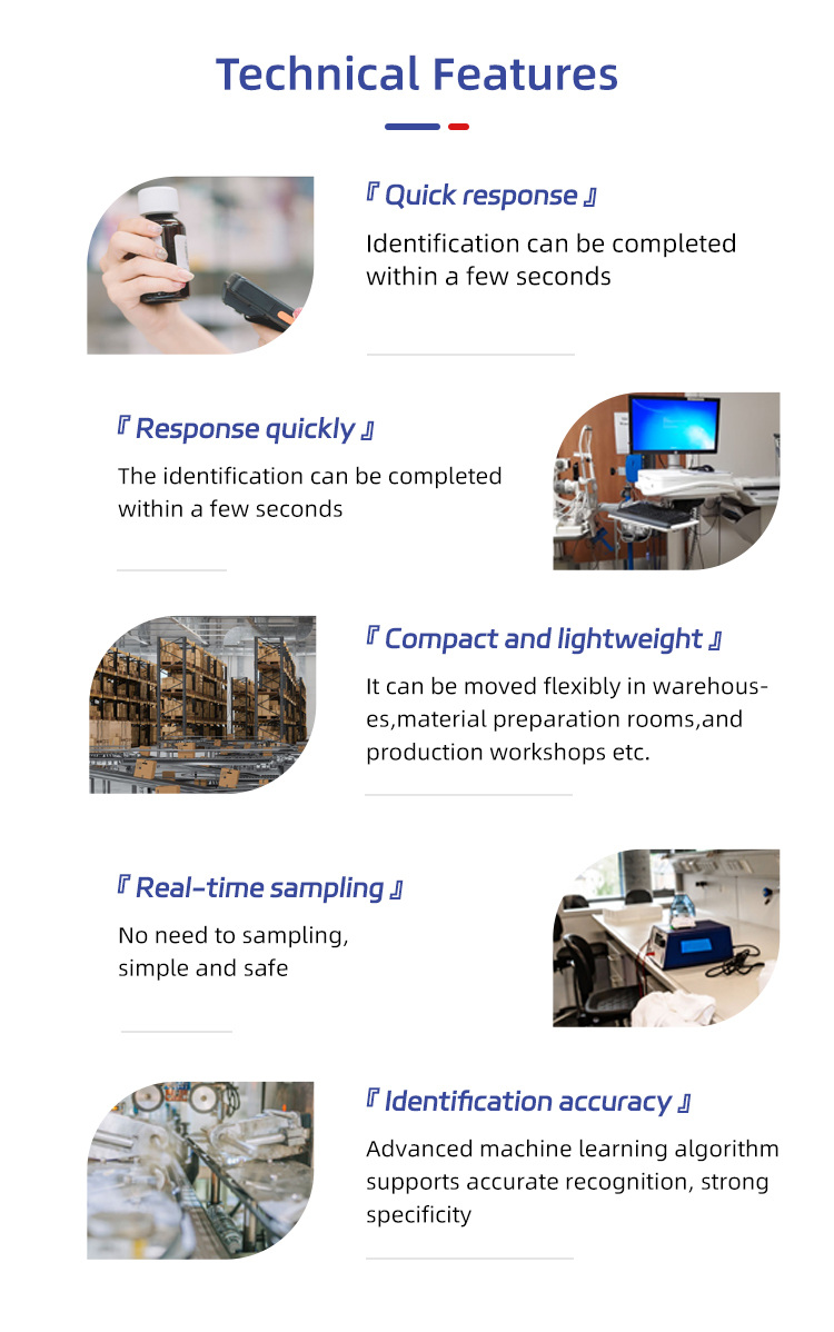 Compact and Lightweight Handheld Raman Spectrometer for Narcotics/Explosives Detection