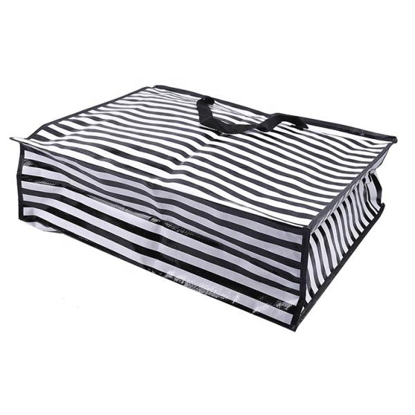 Quality Large Laminated 100pcs 80gsm RoHS Polypropylene Woven Bag for sale