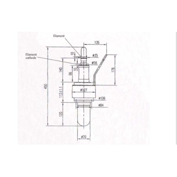 Quality Industry CW Magnetron High Power 30 Kilo Watt 60 S Warm Up Time for sale