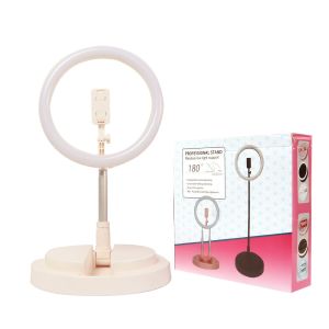 Quality 22W 3500K Selfie Ring Fill Light , 10 Inch Led Ring Light With Stand for sale