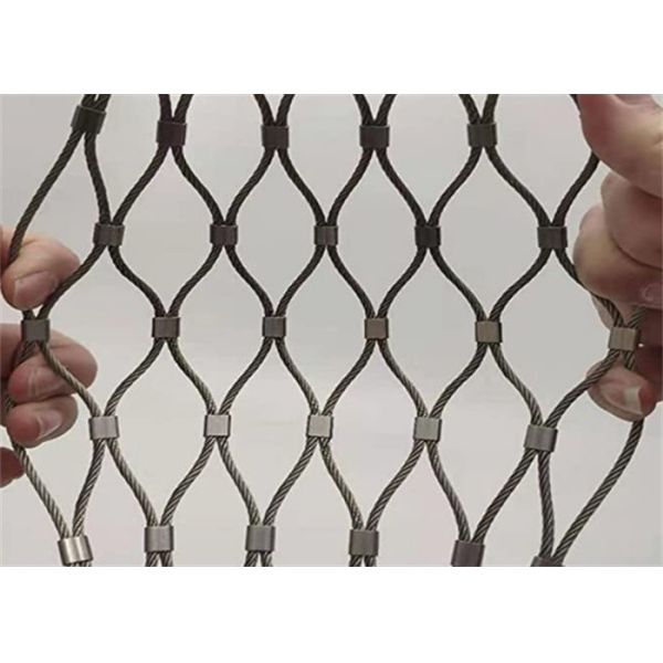 Quality Anti-Theft Stainless Steel Cable Mesh with Corrosion and UV Resistance for Safety Net Applications for sale