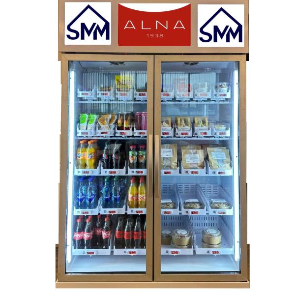 Quality Smart Weight Sense Mini Vending Machine For Drinks , Fruits, office vending for sale