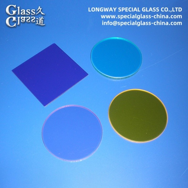 Quality OEM Optical Color Filter Glass Uv Filter Lens For Laser Cutting for sale
