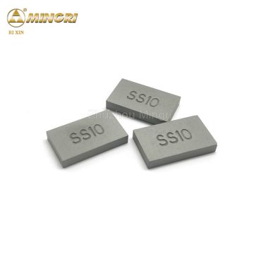 Quality Widias Ss10 Tungsten Carbide Inserts Sintered Blasting 20x12x3 15x10x5 for sale
