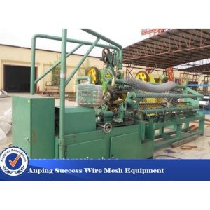 Quality Customized Chain Link Fence Making Machine / Chain Link Fence Equipment 9.5KW for sale