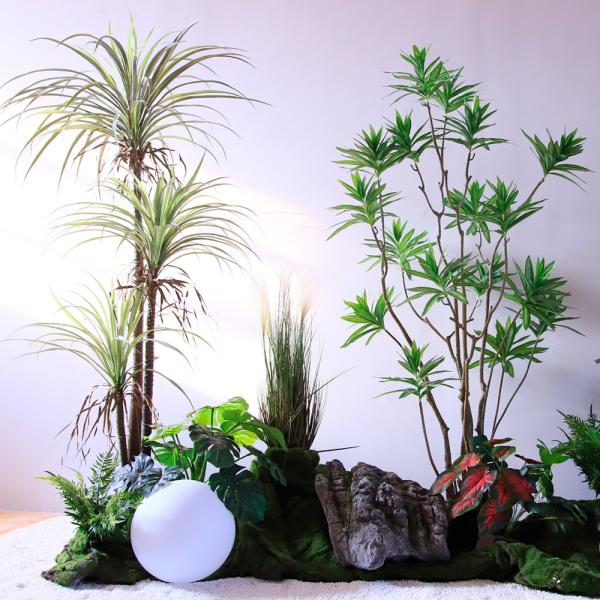 Quality Silk Large Capacity Artificial Potted Floor Plants For Wedding And Home Decoration for sale