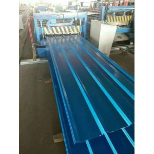 Quality 24 Gauge X 914mm AA3003 / 3004 Corrugated Ral Color Pre Painted Aluminum Sheet for sale