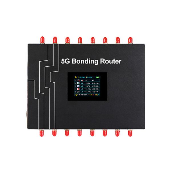 Quality 4 Ports LTE Screen Bandwidth Bonding Router 5G 6 Modem With 4 SIM for sale