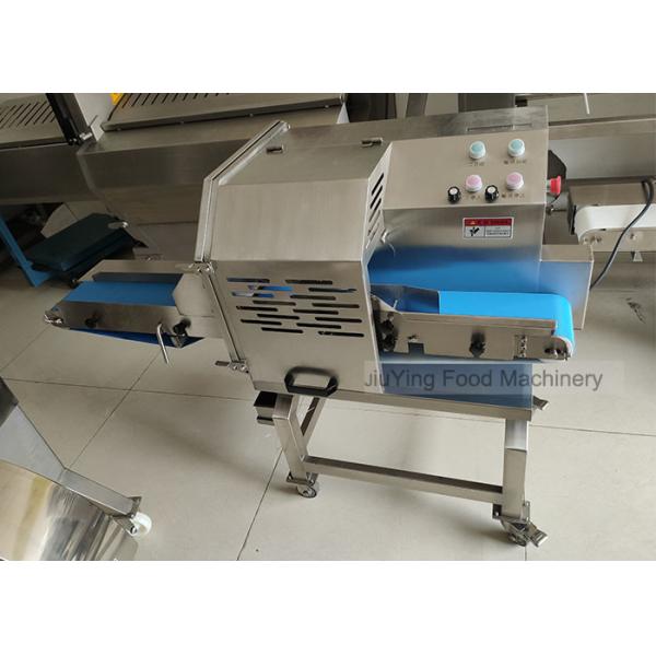 Quality 500KG/H Output Industrial Meat Slicer Conveyor Type Meat Slicing Machine for sale