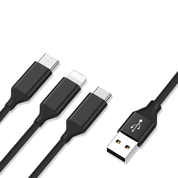 Quality Durable 3 In 1 Multifunctional USB Cable OD 3.5mm for sale