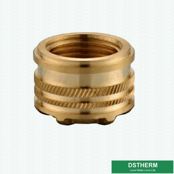 Quality Brass Inserts Brass Original Color Female Inserts Lighter Weight Customized for sale