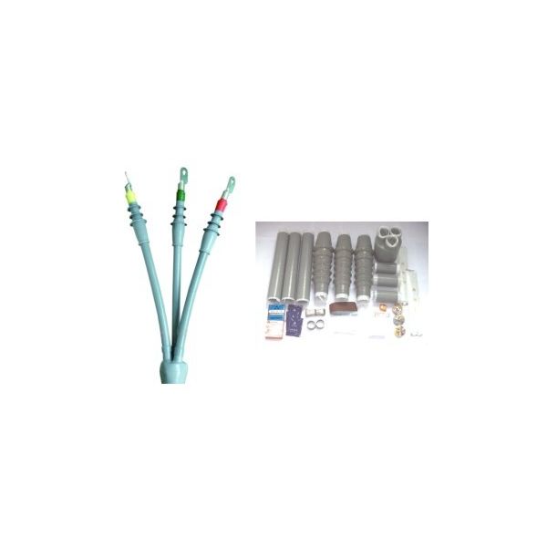 Quality UV Resistant Cold Shrink Termination Kit Silicone Rubber 15KV Gray for sale