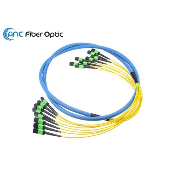 Quality 24F 48F 72F 96F 144F MPO Cable Assemblies MPO To MPO Trunk Cable Assembly for sale