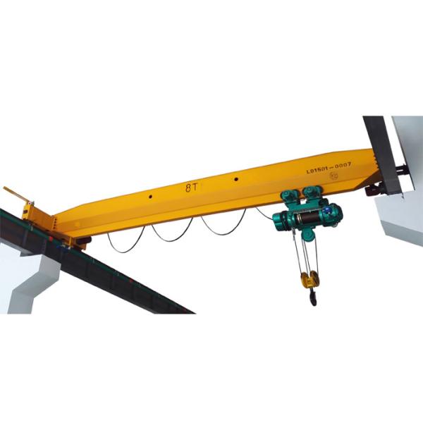 Quality GOST BV A5 8 Ton Single Girder Overhead Cranes For Factory for sale