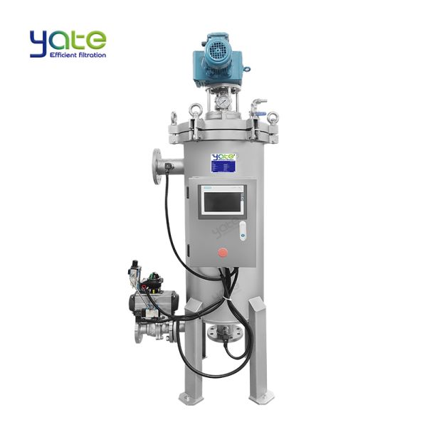 Quality EXternal Scraper Auto Filter 304 Stainless Steel Cost-Effective Paint Slurry Filtration for sale