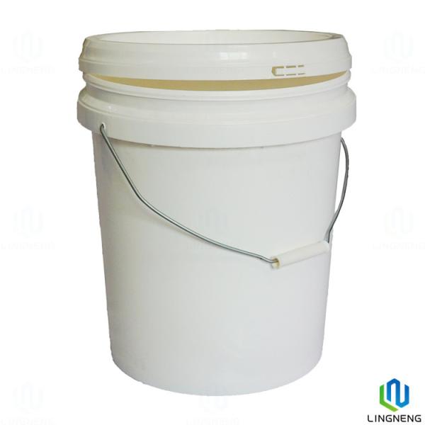Quality Multipurpose 16 Litre Plastic Buckets With Handles And Lid OEM ODM for sale