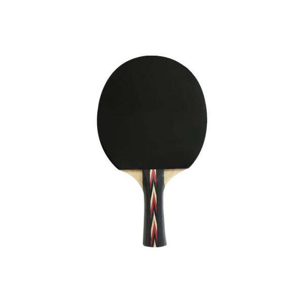 Quality Linden Wood 6mm Table Tennis Bats , Good Ping Pong Paddles With Orange Sponge 1 for sale