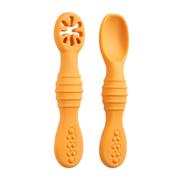 Quality Silicone Soft Spoons for Babies Infant Feeding Spoons for sale