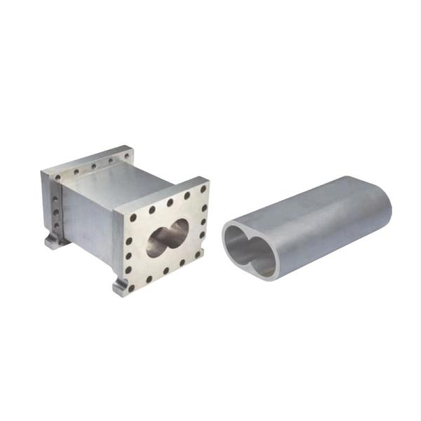 Quality PTFE ETFE FEP PFA PVDF Plastic extruder parts Wear Resistant Full Set Bimetallic for sale