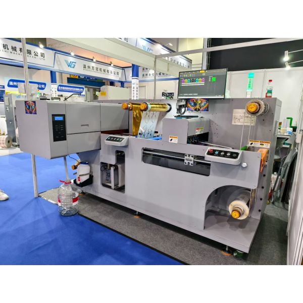 Quality All-in-One Digital Label Printing, Foiling and Die Cutting Machine for sale