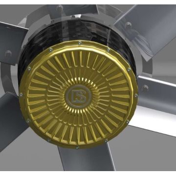 Quality 24FT Ventilation Cooling Down Extra Large HVLS Fans for sale