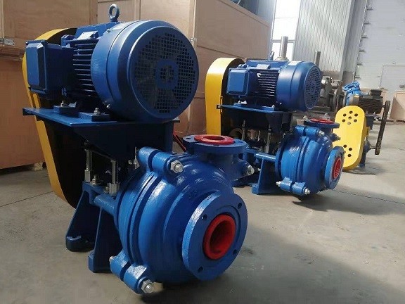 Quality Polyurethane Lined 30KW Heavy Duty Slurry Pump Driven By Electric Motor for sale