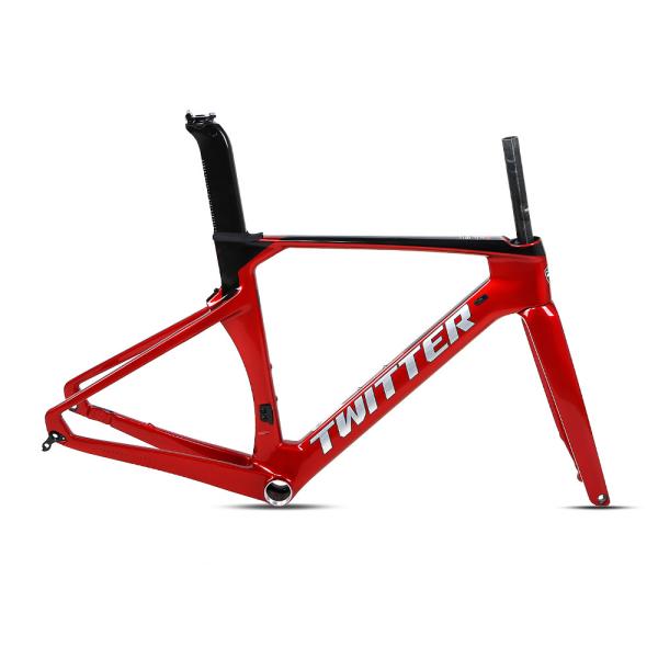 Quality 700C Carbon Road Bike Frame 54CM High Modulus Road Bicycle Frame for sale
