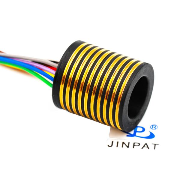 Quality 10 Circuits Electric Slip Ring 100rpm Speed Transmitting 2A for sale